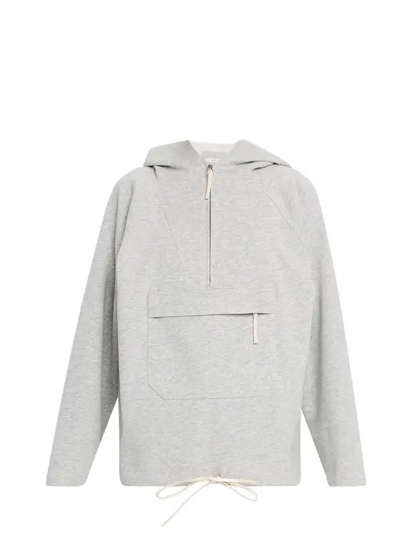 Co Hooded Workwear Pullover - Heathered Grey