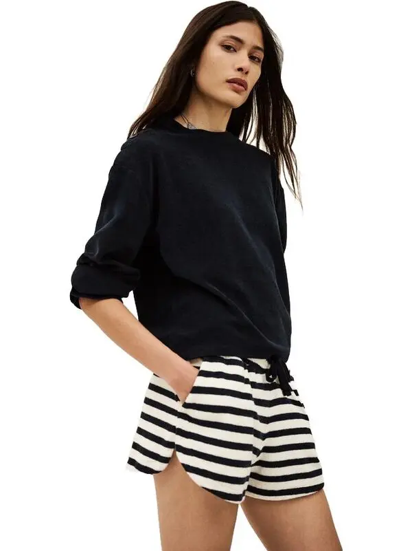 Ba&sh Foley 3/4-sleeve Top - Blue