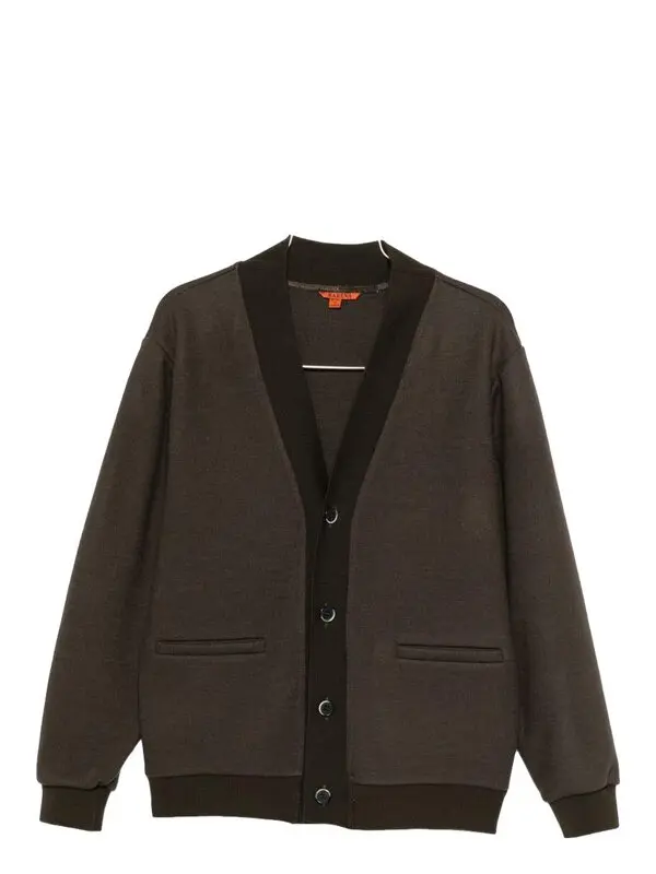 Barena Venezia V-neck Cardigan - Green