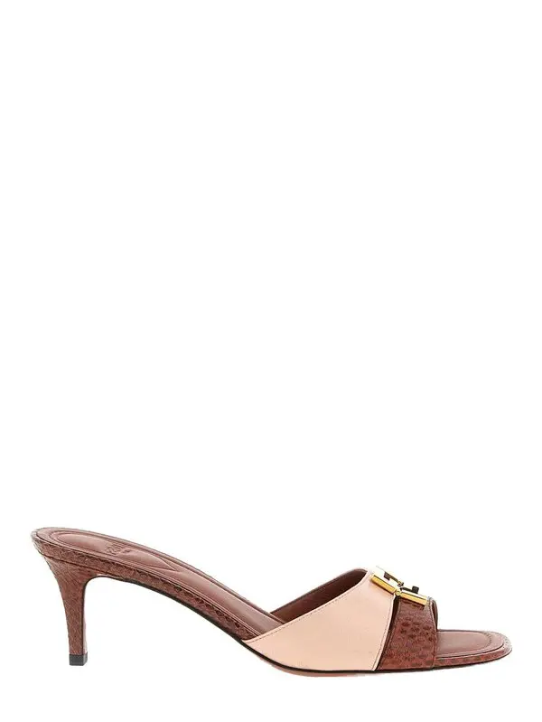 Fendi Ffold Ayers Slides - Multicolor