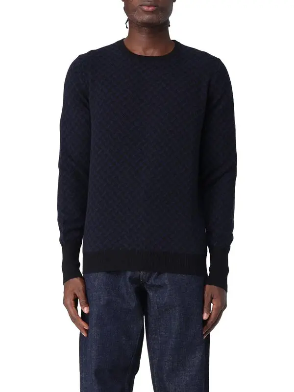 DRUMOHR Patterned Sweater - Charcoal
