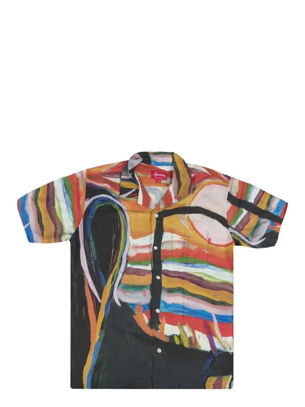 Supreme Reaper Rayon Shirt - Black