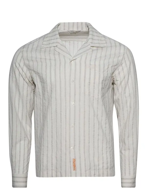 BODE Lavender Sail Shirt - White