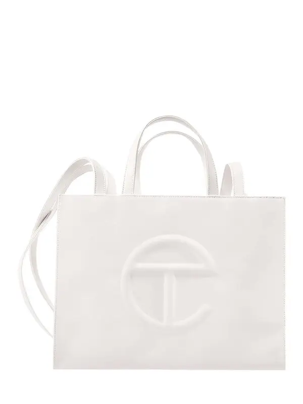 TELFAR Shopping Bag - White