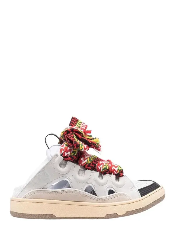 LANVIN Curb Mule - White