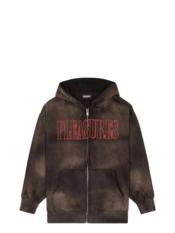 PLEASURES Gospel Zip Hoody - Black