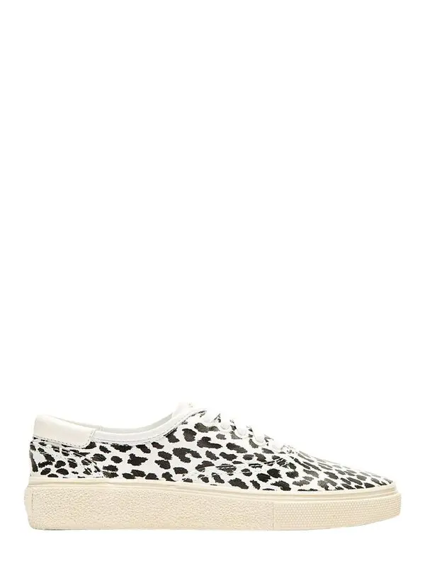 Saint Laurent Skate Lace-up Sneakers - White