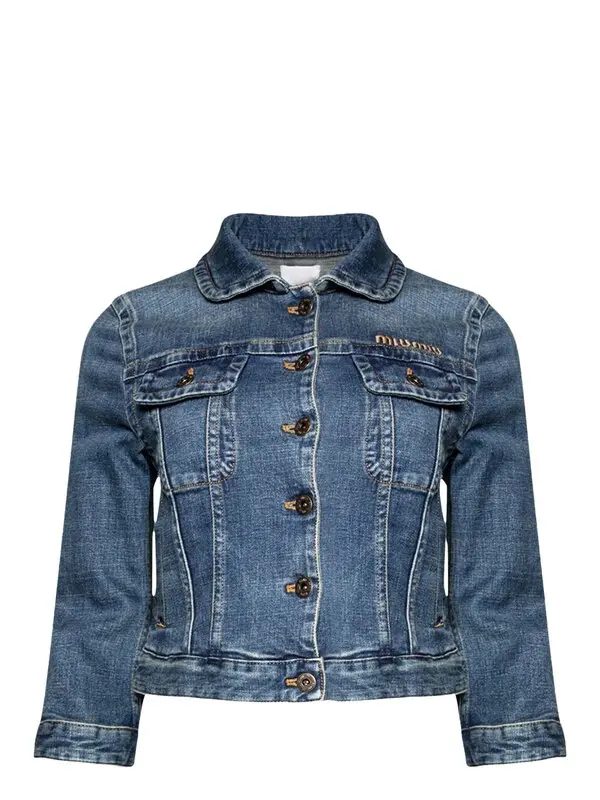 Miu Denim Jackets For Women | Editorialist