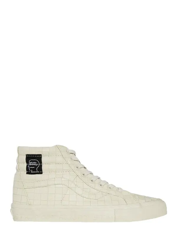 VANS Brain Dead X Dsm X Sk8-hi Reissue Lx 'stamp Out Reality' Sneakers - White
