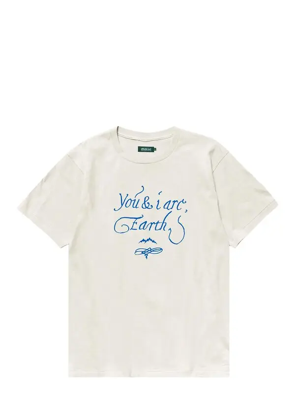 AFIELD OUT Exterior T-shirt - Cream