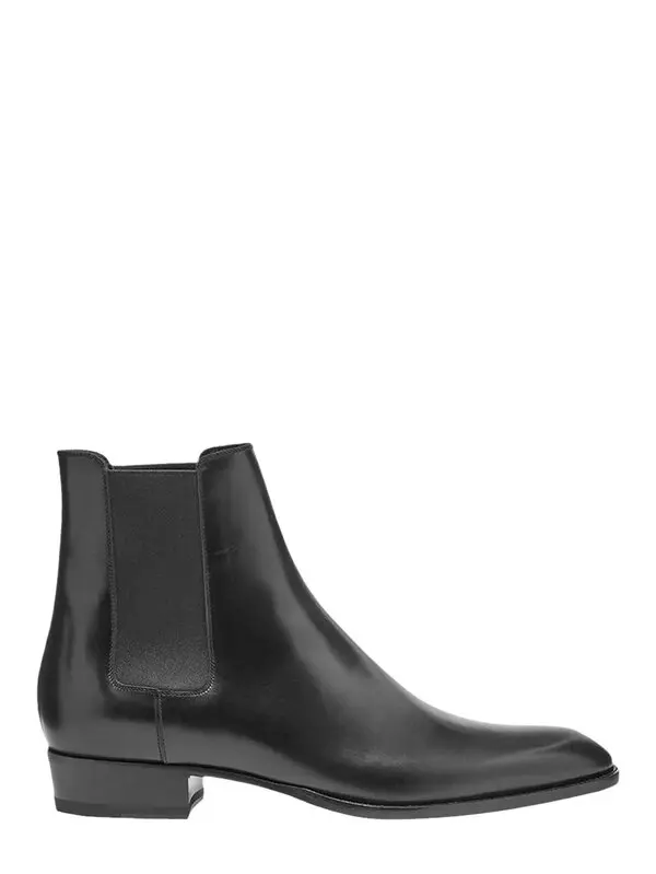 Saint Laurent Wyatt 30 Chelsea Boot - Black