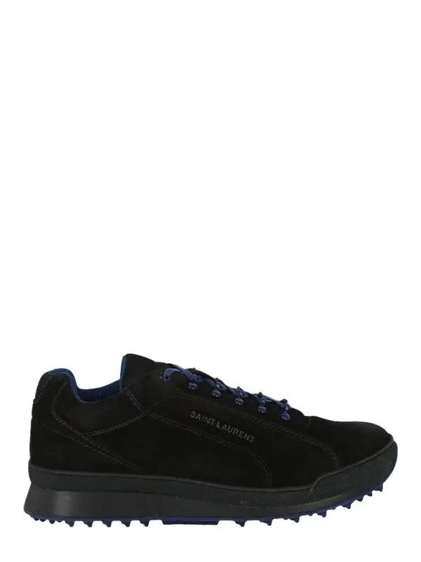 Saint Laurent Jump Suede Sneakers - Black