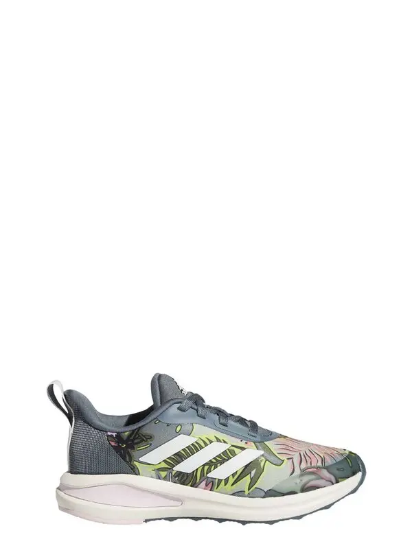 Adidas Fortarun K Graphic Palm Leaves - Blue