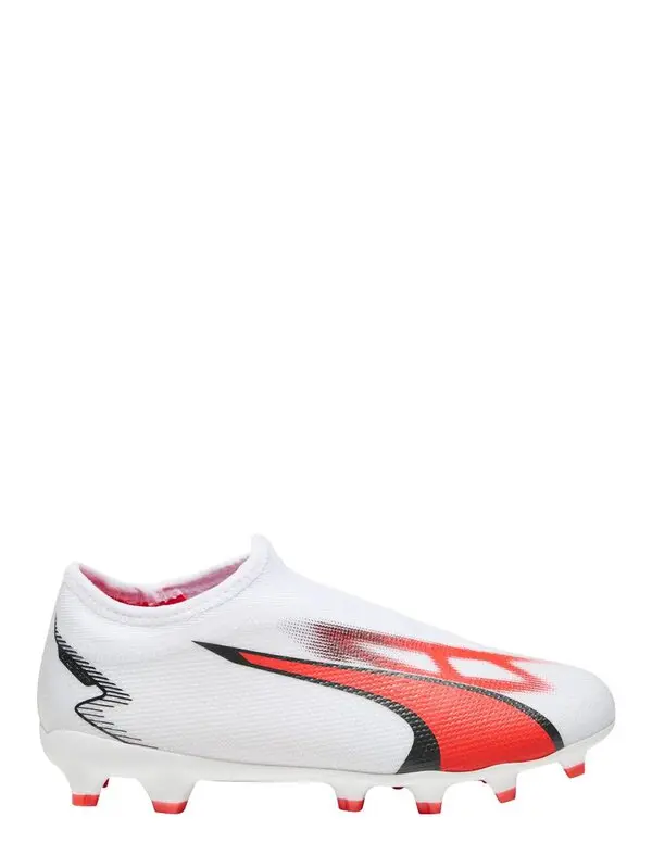 PUMA Ultra Match Laceless Fg Ag Jr 'breakthrough Pack - White