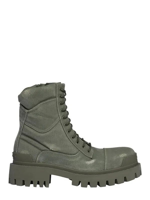 Balenciaga Combat Strike Boot - Green