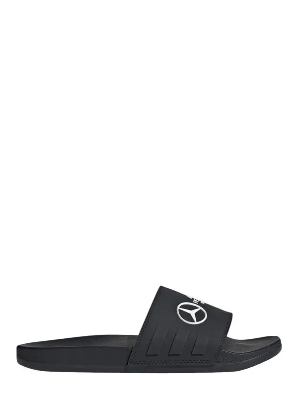 Adidas Mercedes-amg Petronas Formula One Team X Adilette Comfort Slides - Black