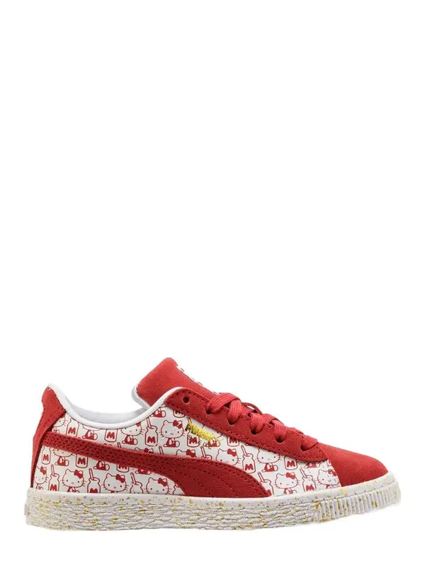 PUMA Hello Kitty X Suede Classic Ps Sneakers - Red