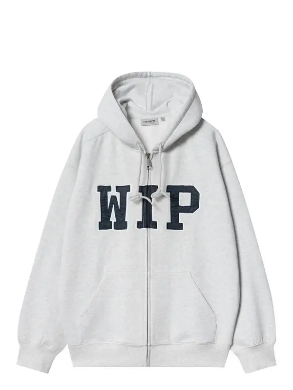 Carhartt Work In Progress Hooded Sweat Jacket - Grey