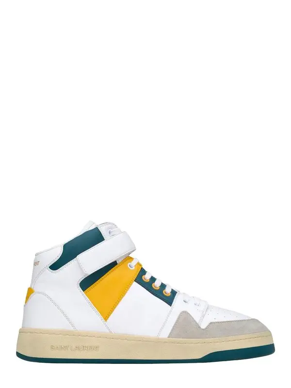Saint Laurent Lax Sneakers - White