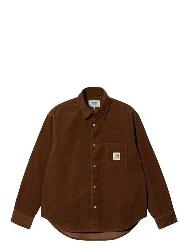 Carhartt Work In Progress X Awake Ny Hamilton Shirt - Brown