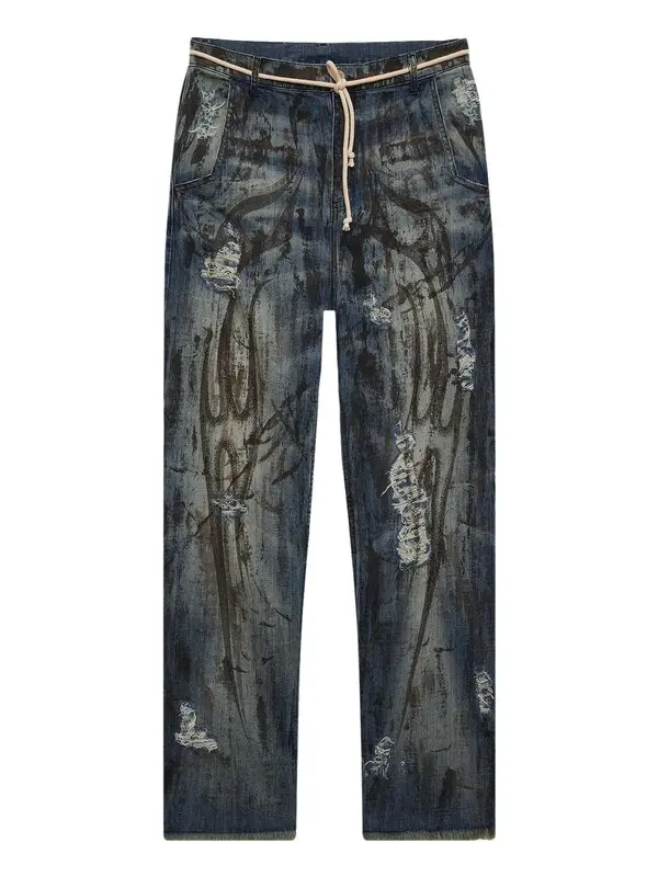 HELLSTAR Denim Jeans - Blue