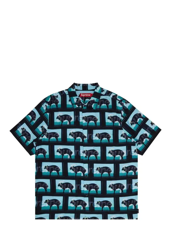 Supreme X Damien Hirst Short-sleeve Shirt - Black