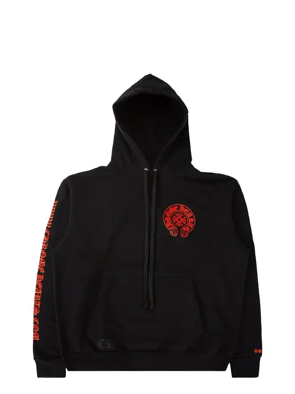 Chrome Hearts Hooded Sweatshirt - Black