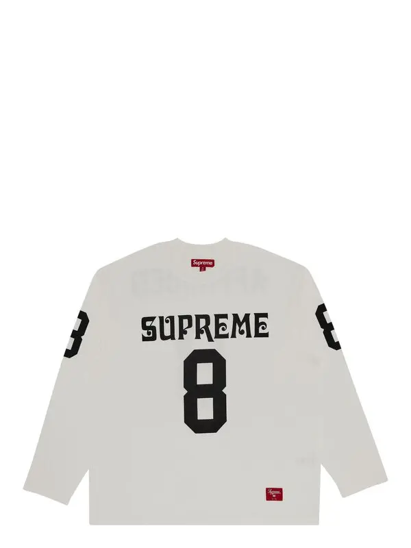 Supreme Affiliated Long-sleeve Football Top - White