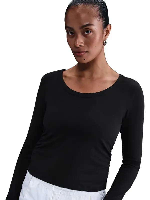 Nike Sportswear Chill Knit Long-sleeve Top - Black