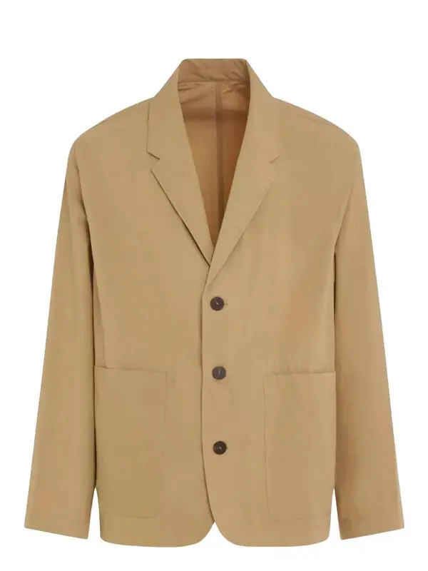 Studio Nicholson Three-button Patch-pocket Jacket - Neutrals