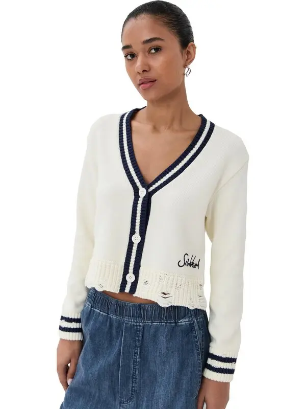 Simkhai Spencer Cardigan - Ivory