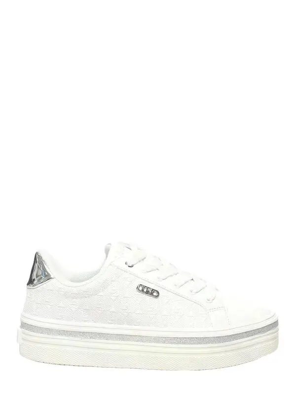 Liu Jo Logo-detail Platform Sneakers - White