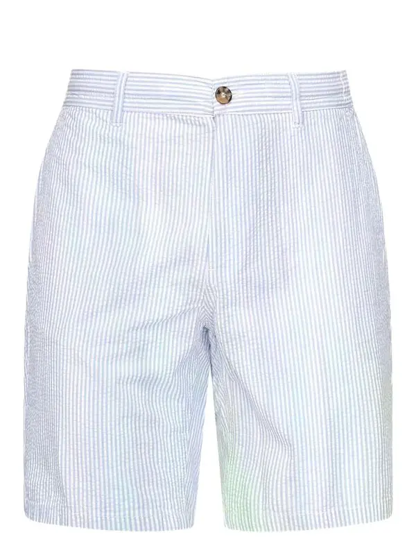 MC2 SAINT BARTH Striped Shorts - White