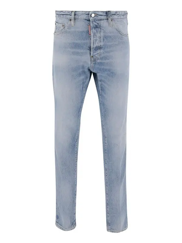 Dsquared2 Cool Guy Cotton Jeans - Light Denim