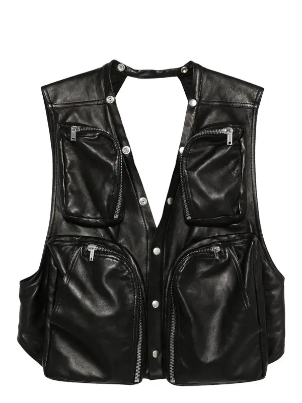 Rick Owens Cargo Vest - Black
