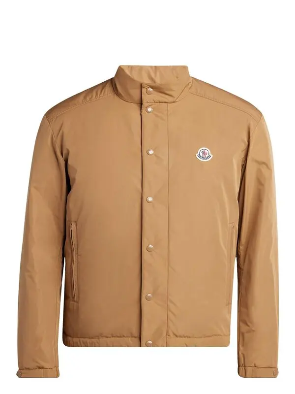 Moncler Archivio Tan Micro Soft Light Padded Epin Jacket - Open Beige