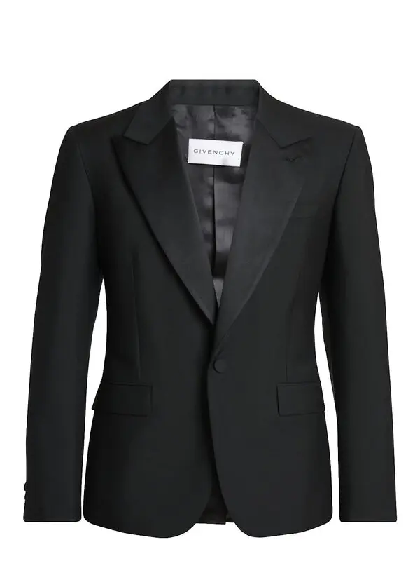 Givenchy Fitted Evening Jacket - Black