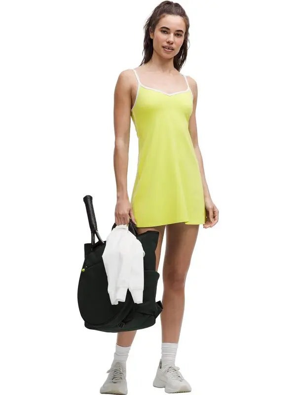Lululemon Sweetheart Mini Dress - Sour Grape/white