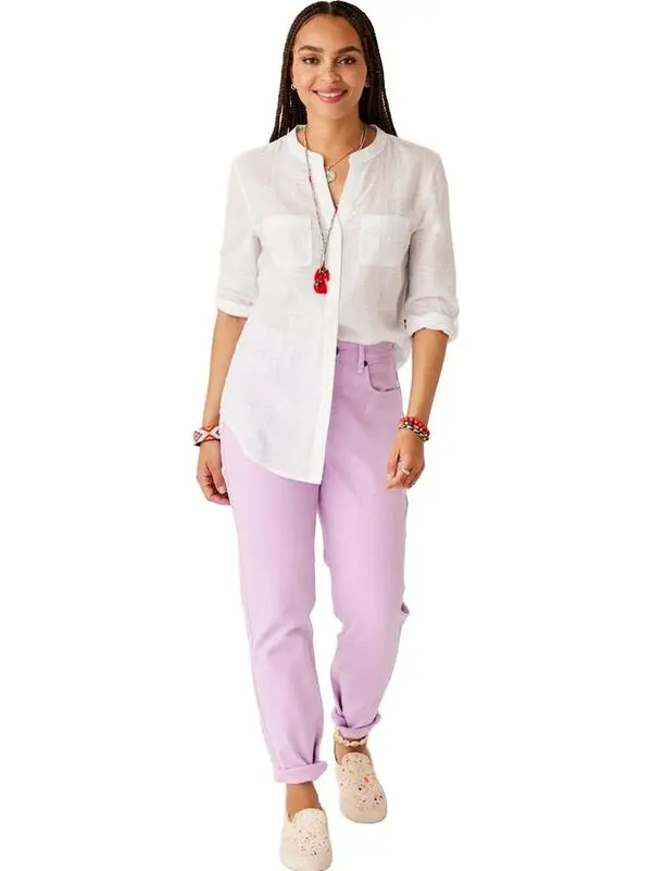 Carve Designs Textured Tunic - Cloud