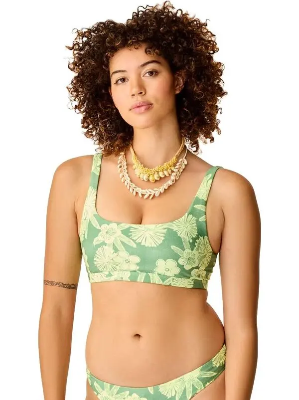 Carve Designs Korbyn Compression Top D-dd Cup - Tide