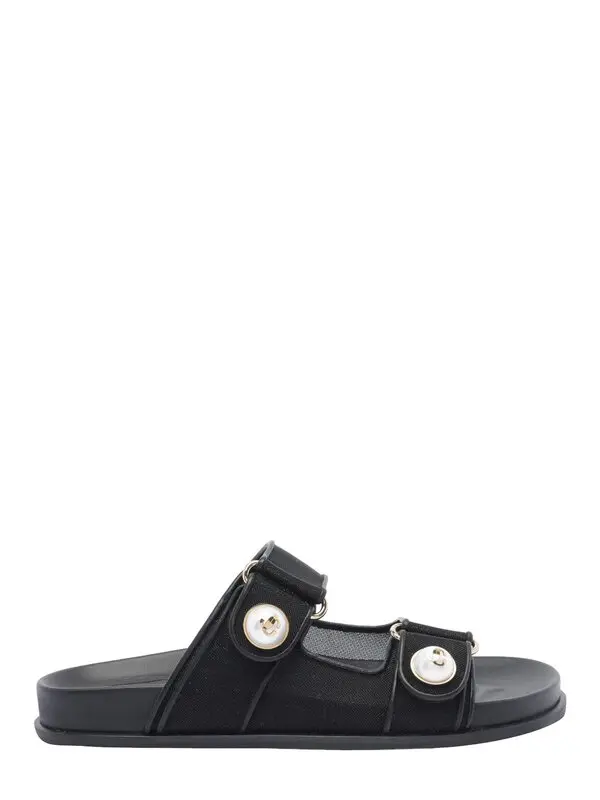 JIMMY CHOO Fayence Sandals - Black