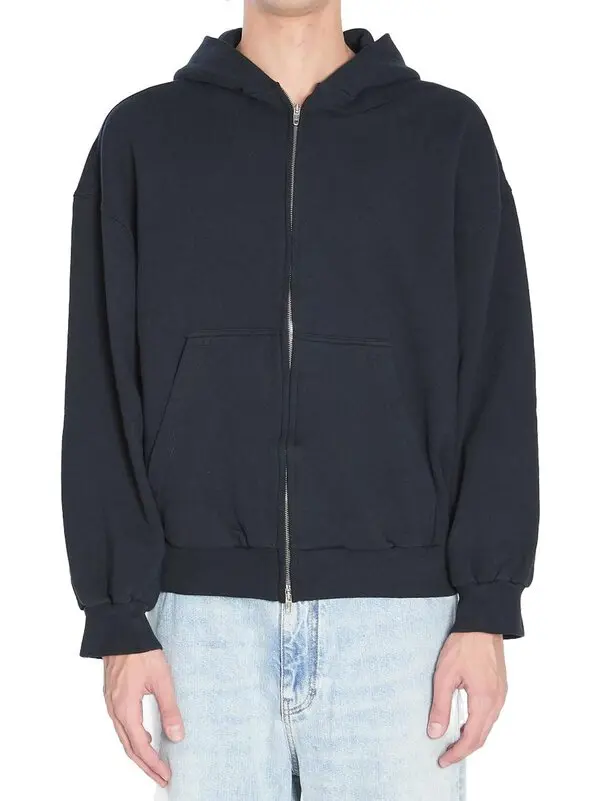 Balenciaga Zipped Hoodie - Black