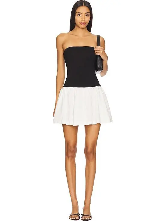 L*Space Sienna Mini Dress - Black & Cream