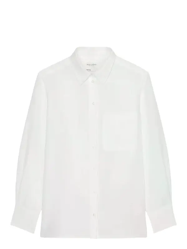 Marc O'polo Button-up Long-sleeve Shirt - White