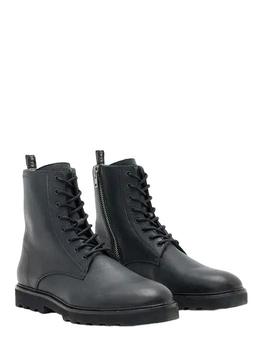 All Saints Beckett Zip Boot - Black