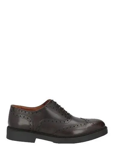 CALPIERRE Lace-up Oxford Shoes - Brown