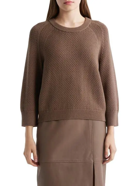 Hugo Boss Feronera Crewneck Sweater - Walnut