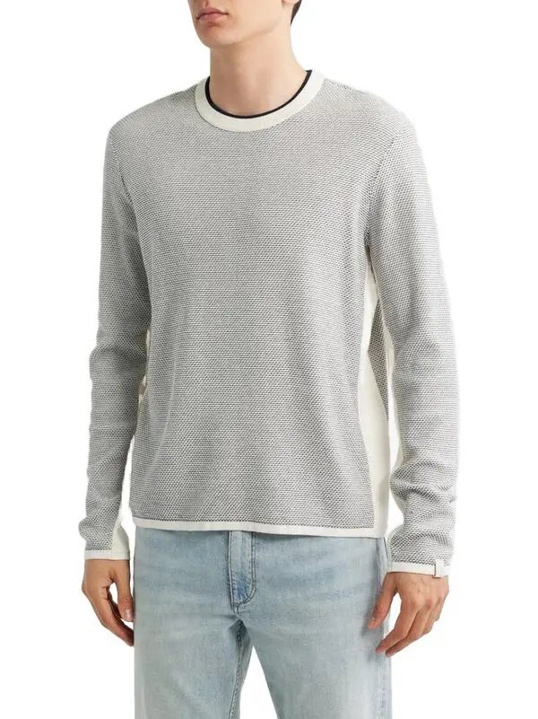 Rag & Bone Norton Crewneck Sweater - Chalk