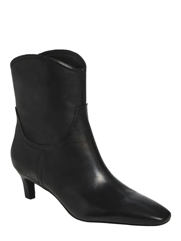 Nordstrom Atema Kitten Heel Bootie - Black
