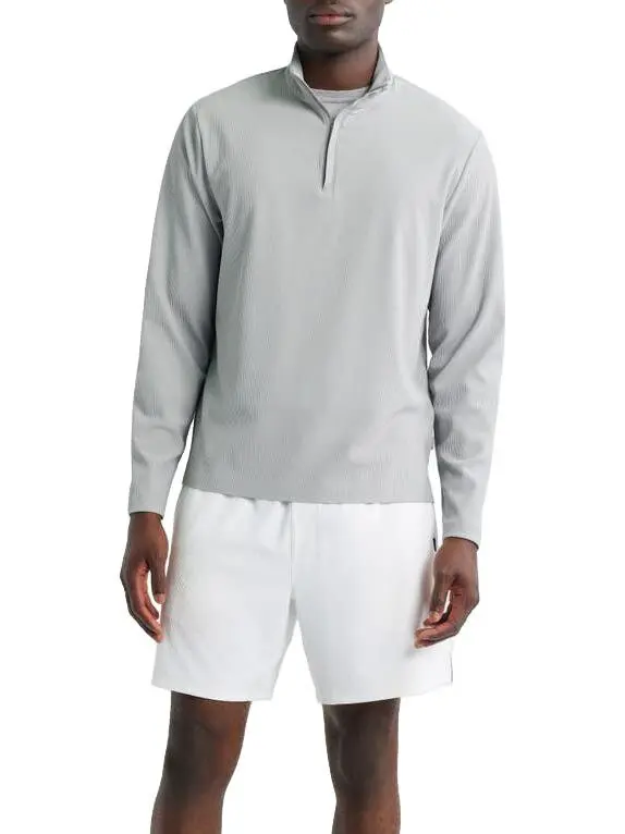 Johnnie-o Hoppin Rib Quarter Zip - Seal